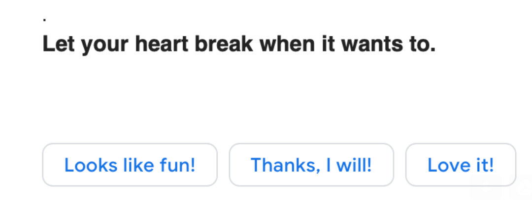 Gmail Predictive Text Readymades | Refreshing Wednesday, LLC